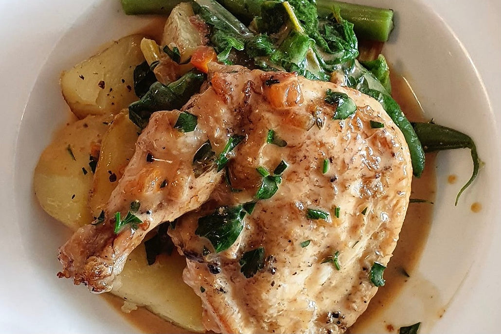 Chicken Cooked in Perry – Wright's